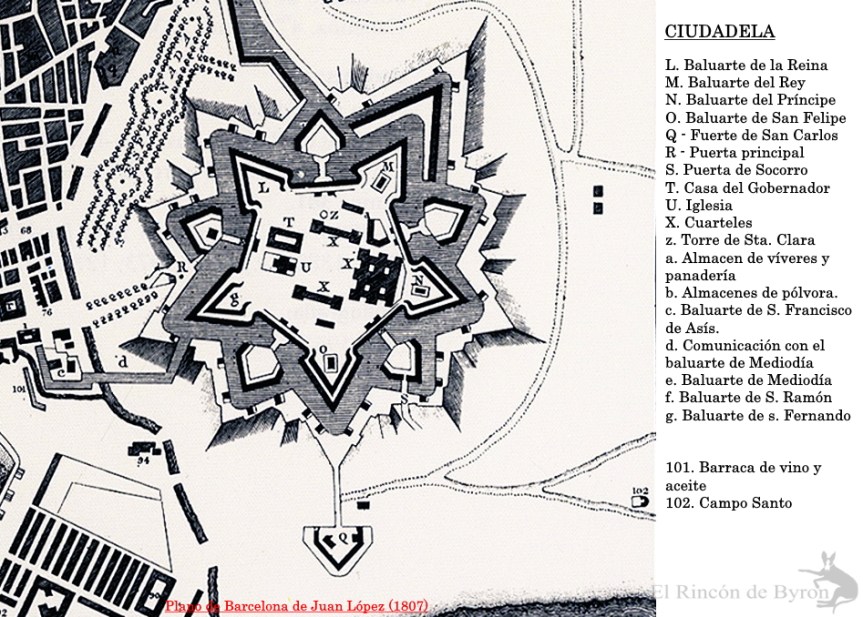 La Ciudadela de Barcelona y su protagonismo en el período 1808-1814