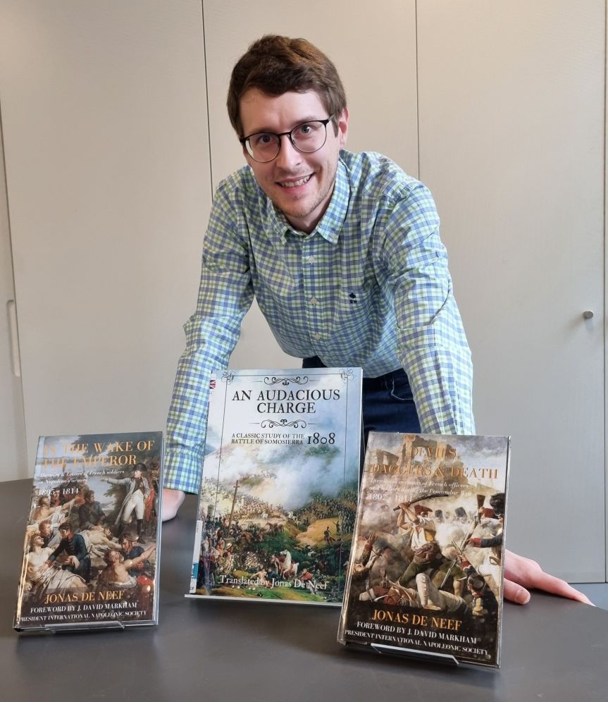 Jonas De Neef, redescubriendo las memorias de las guerras napoleónicas